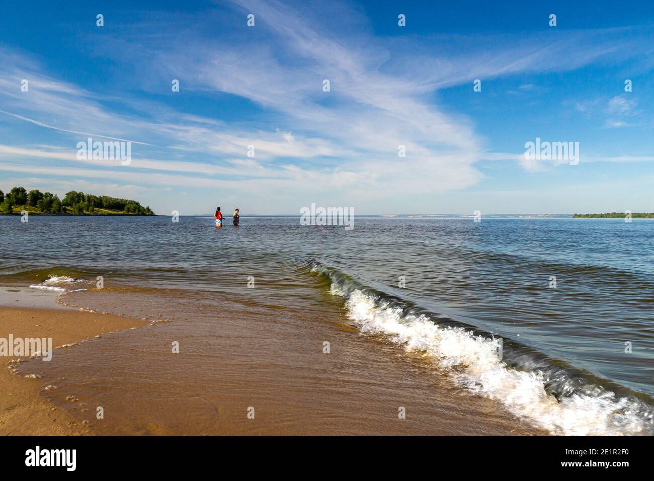 Water runs over sandy hi-res stock photography and images - Alamy