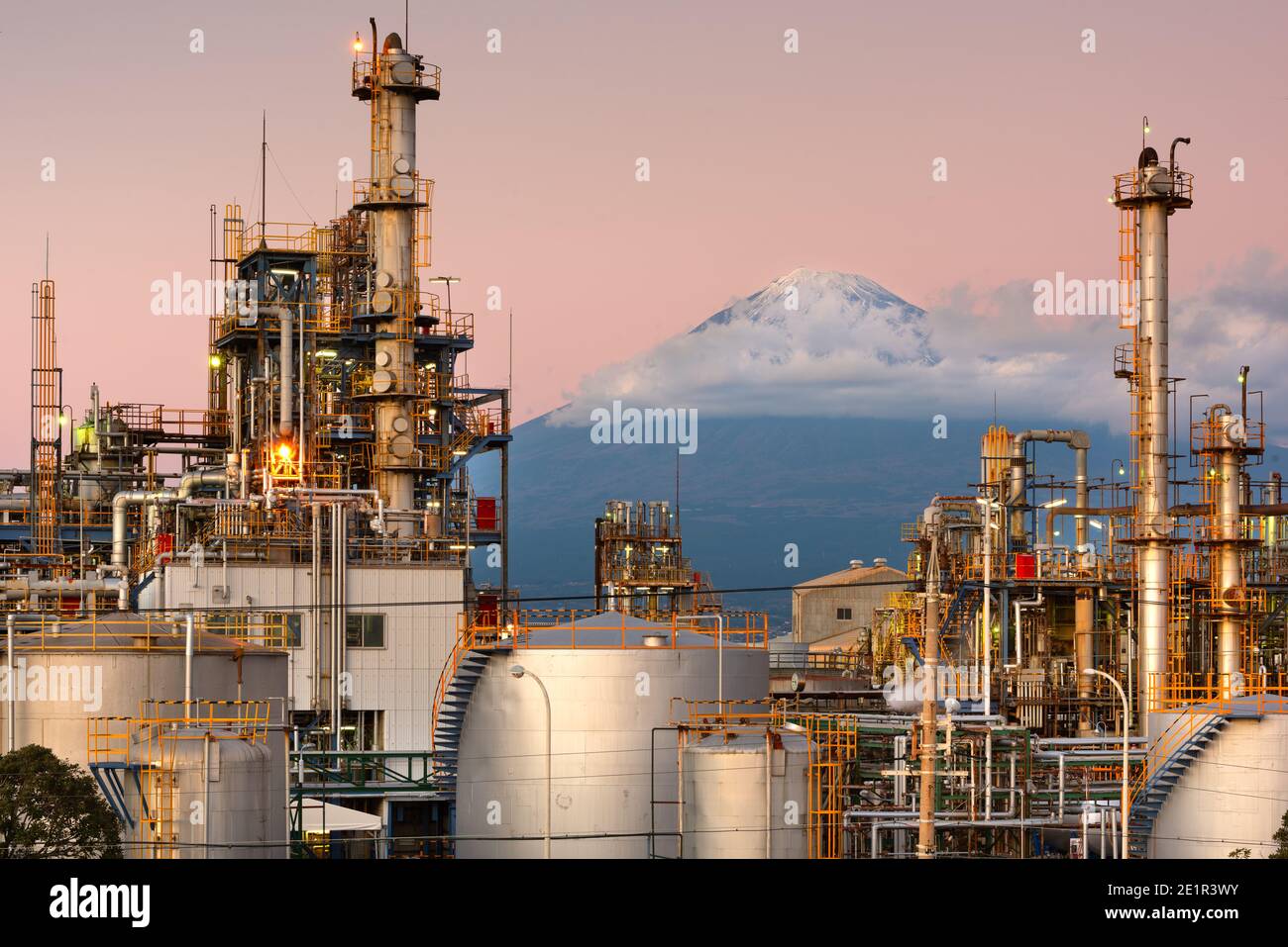 Japan factory road hi-res stock photography and images - Alamy