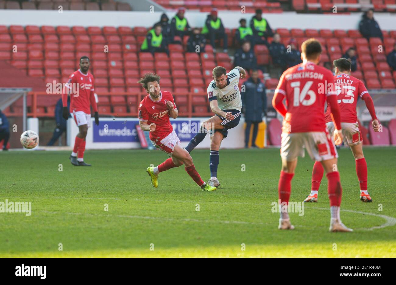 Nottingham forest goal fa cup hi-res stock photography and images - Alamy