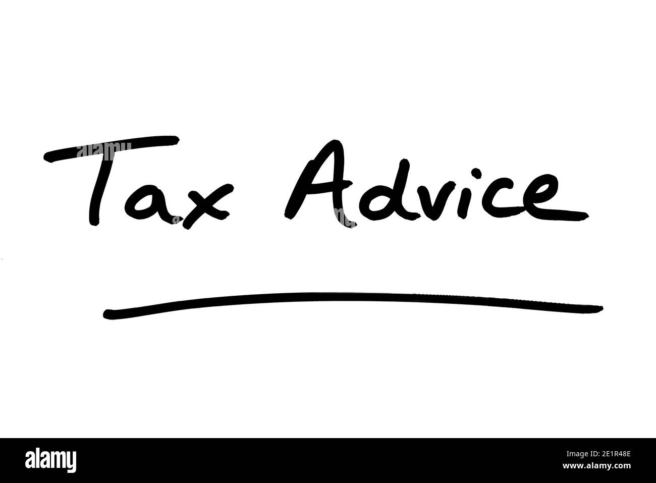 Tax Advice handwritten on a white background Stock Photo - Alamy Tax Advice handwritten on a white background Stock Photo - Alamy