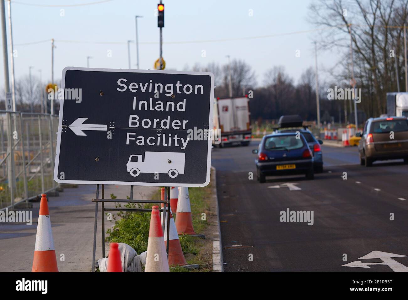 Sevington border control hi-res stock photography and images - Alamy