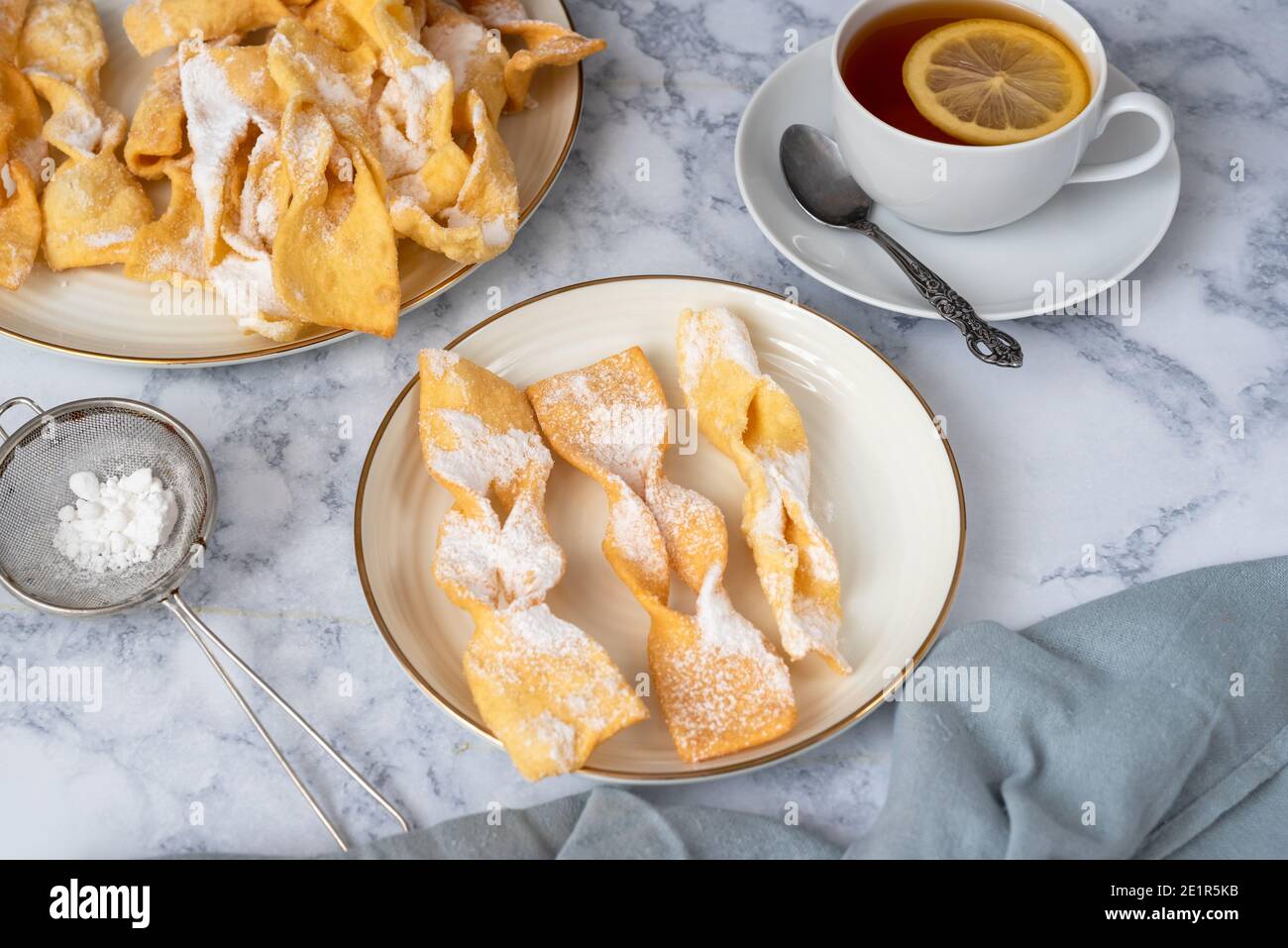 Faworki, Chrusty, Angel Wings - traditional Polish pastries served ...