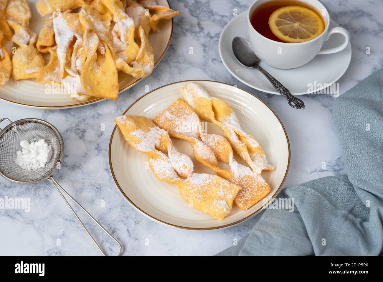 Faworki, Chrusty, Angel Wings - traditional Polish pastries served ...
