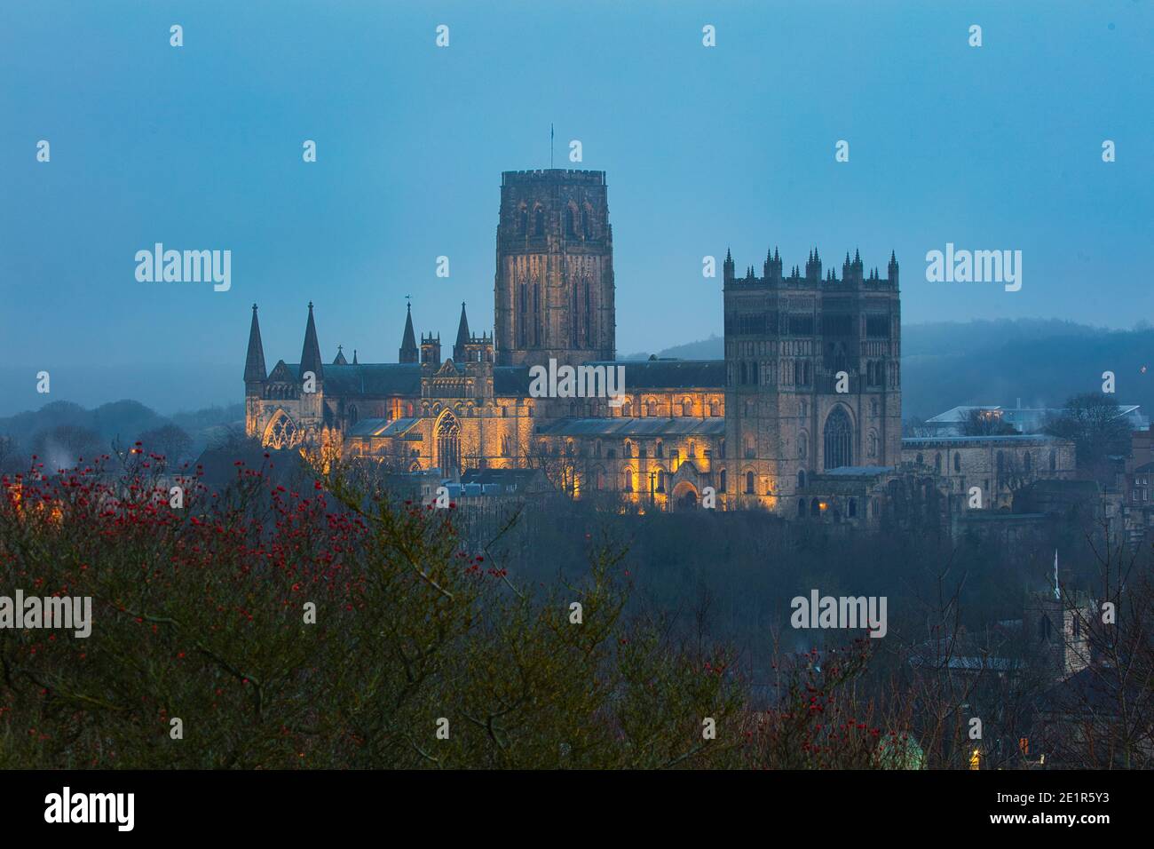 Durham cathedral winter hi-res stock photography and images - Alamy