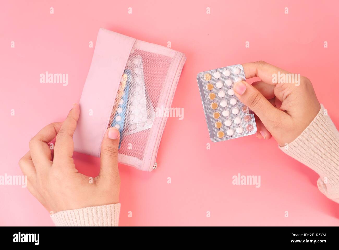 Contraceptive pill packet hi-res stock photography and images - Alamy