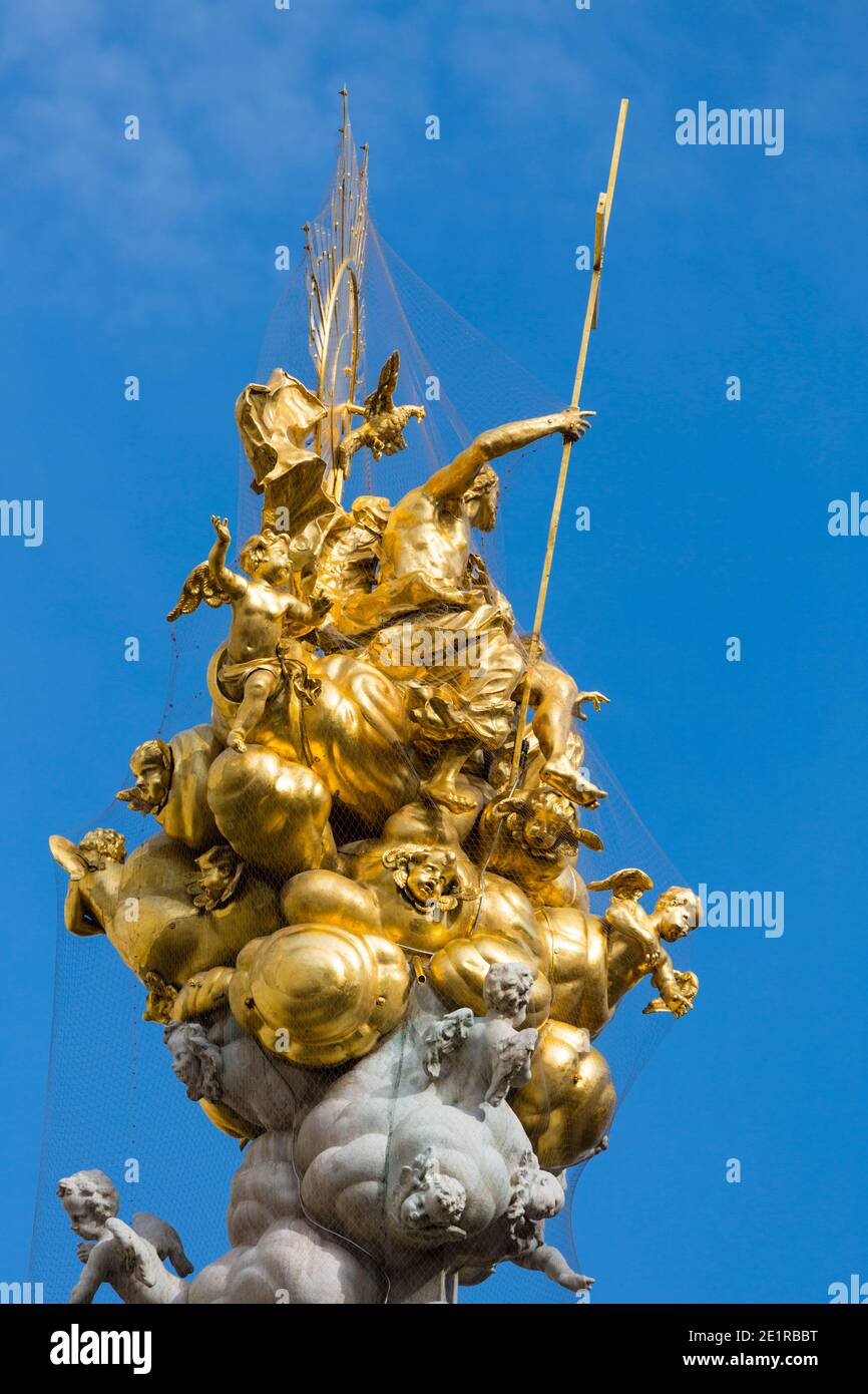 Top of plague column detail hi-res stock photography and images - Alamy