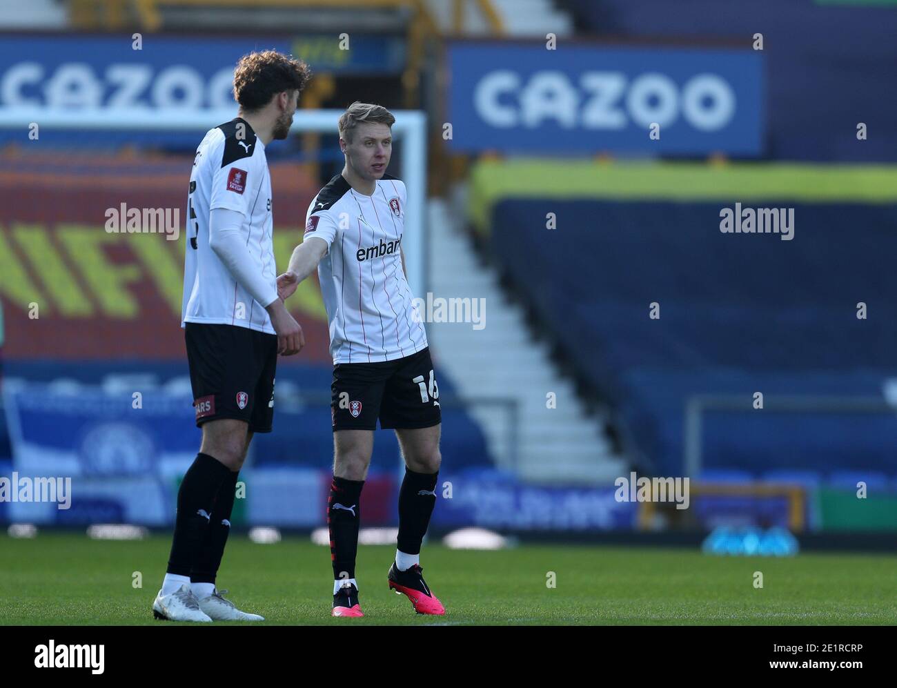 Goodison Park, Liverpool, Merseyside, UK. 9th Jan, 2021. English FA Cup ...
