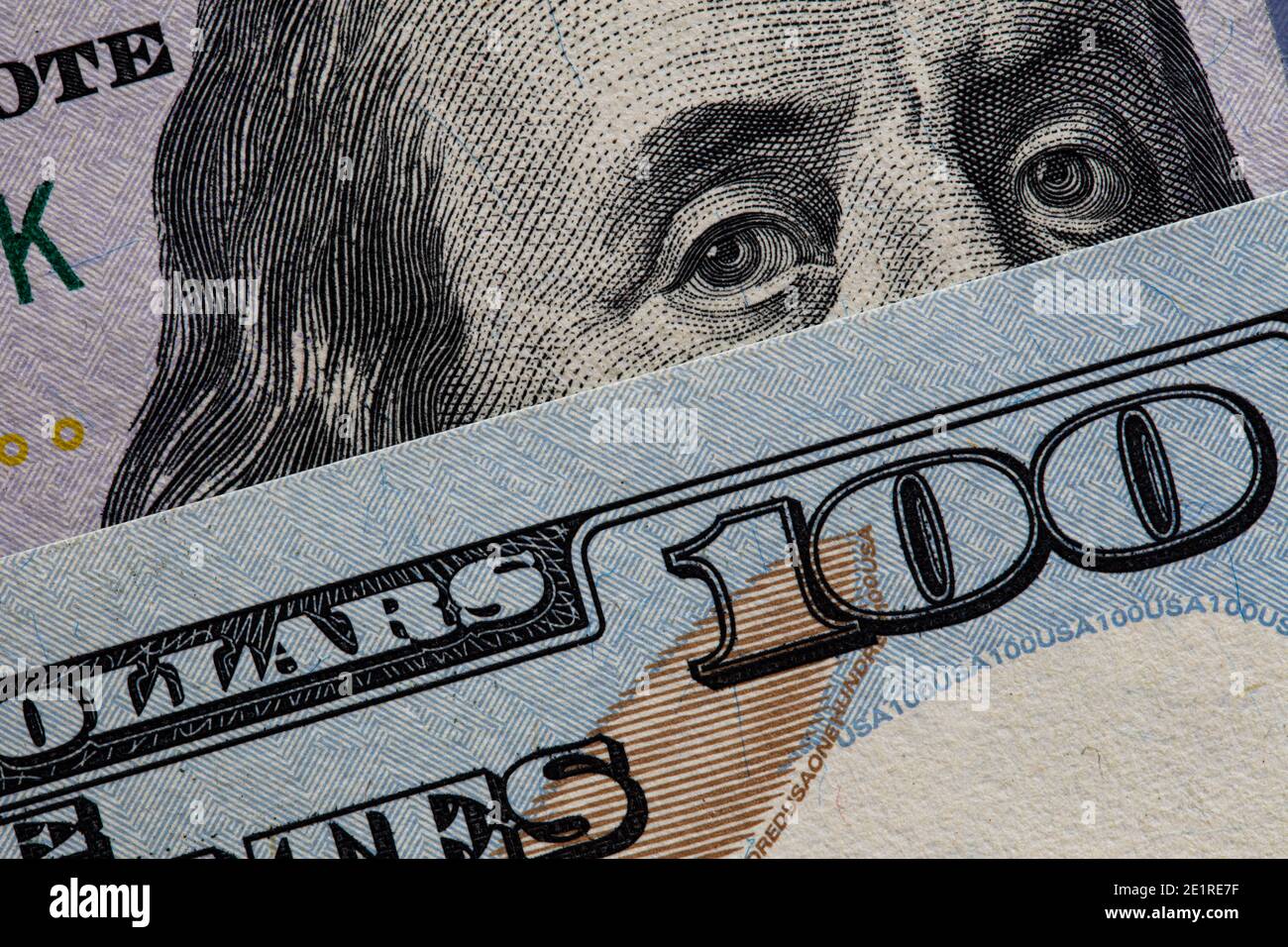 100 dollar bill old hi-res stock photography and images - Alamy