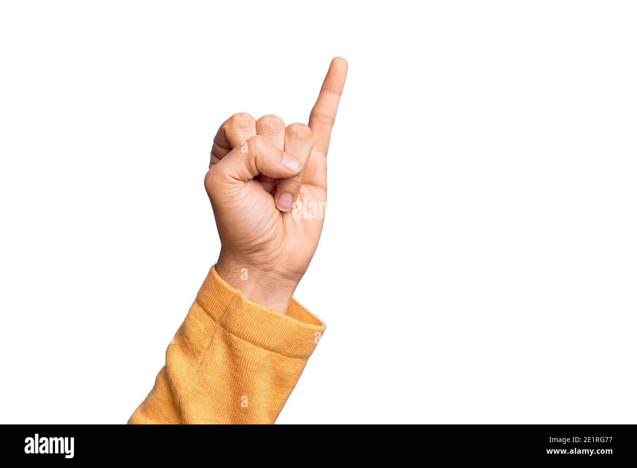 Pinkie sign Cut Out Stock Images & Pictures - Alamy