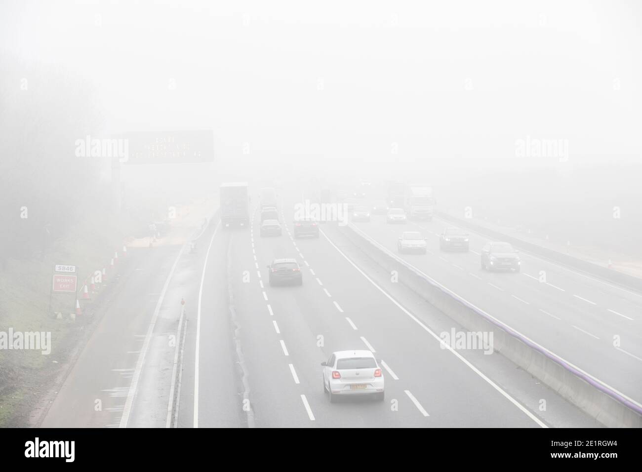 Smart motorway signs hi-res stock photography and images - Alamy