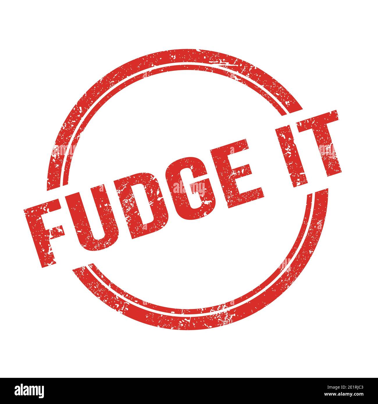 Fudge it stamp hi-res stock photography and images - Alamy