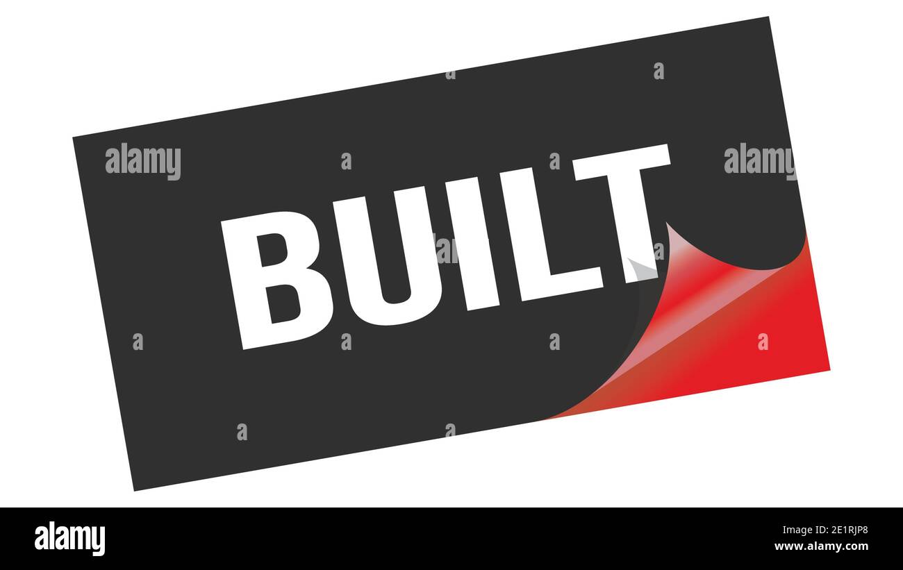 Built sticker hi-res stock photography and images - Alamy