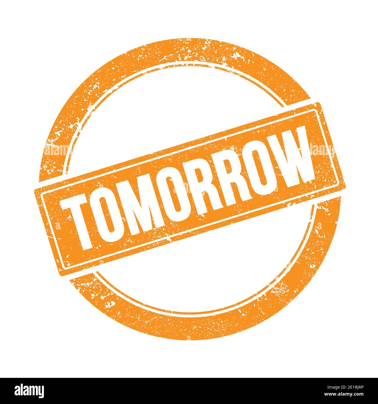 Tomorrow stamp Cut Out Stock Images & Pictures - Alamy