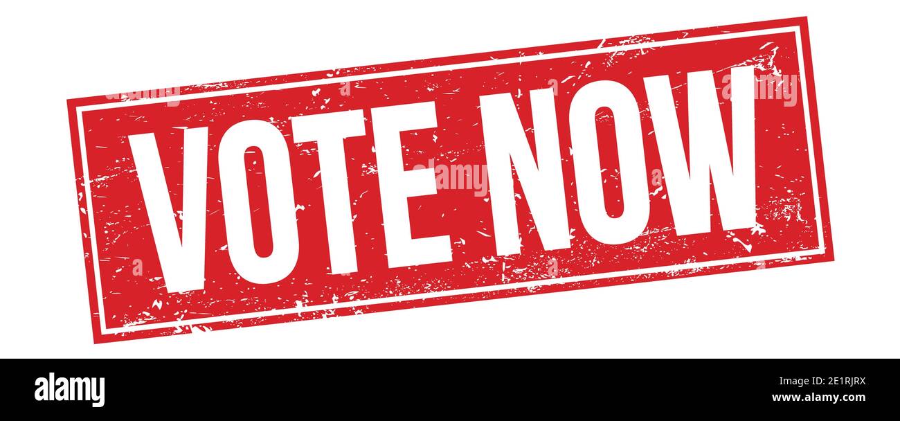Vote now text hi-res stock photography and images - Alamy
