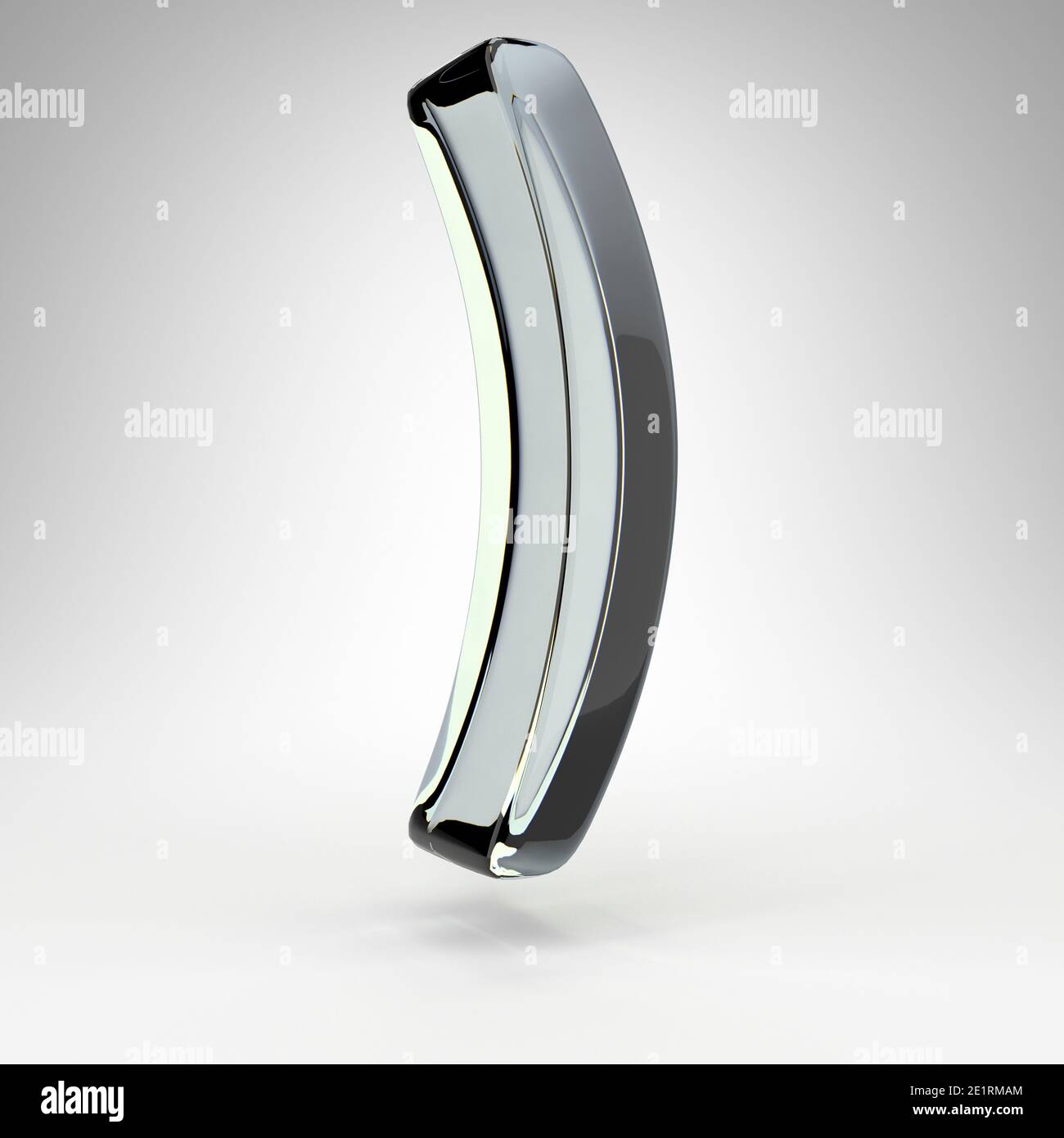 Right round bracket symbol on white background. Camera lens transparent ...