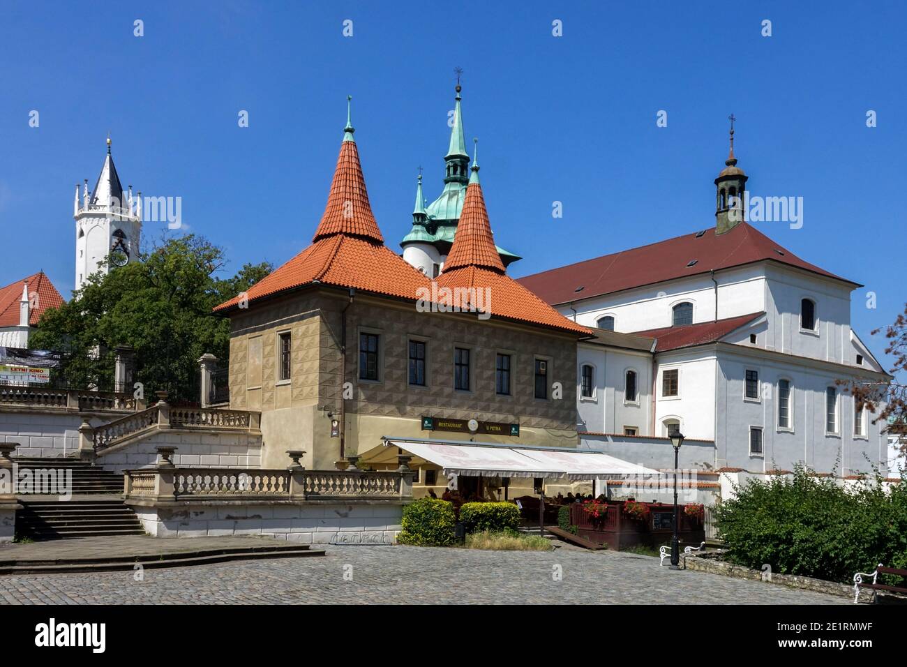 Teplice Castle Teplice v Cechach Czech Republic Stock Photo - Alamy