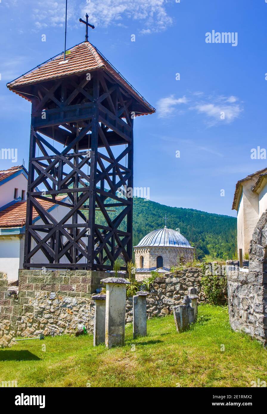 Old medieval monastery Gradac in Serbia Stock Photo - Alamy