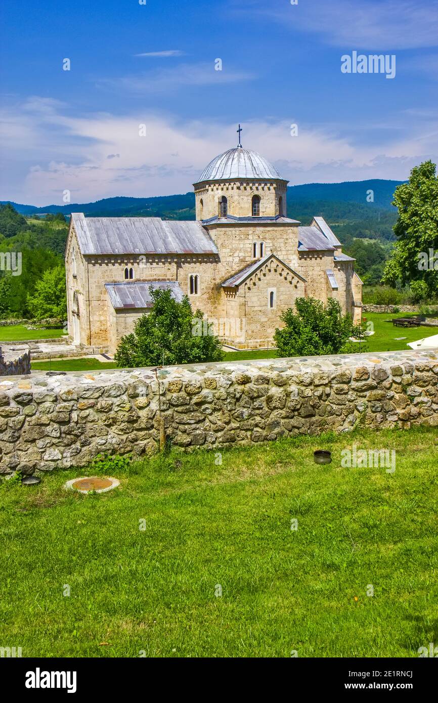 Old medieval monastery Gradac in Serbia Stock Photo - Alamy