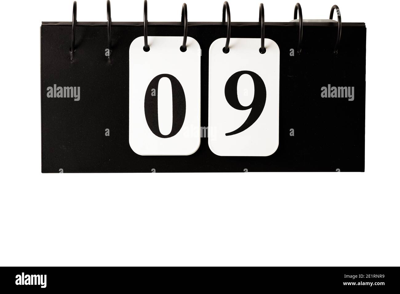 09 number on list Cut Out Stock Images & Pictures - Alamy