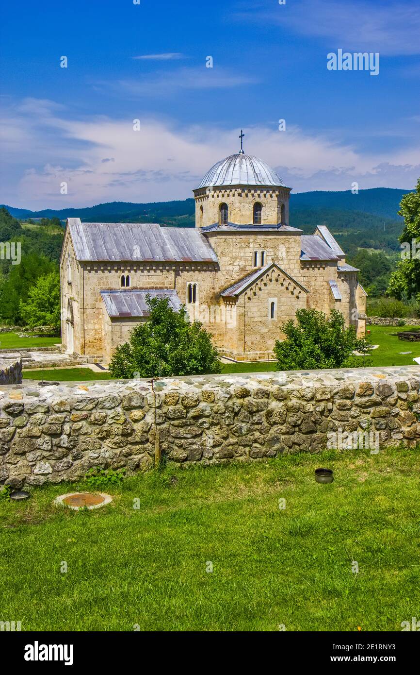 Old medieval monastery Gradac in Serbia Stock Photo - Alamy