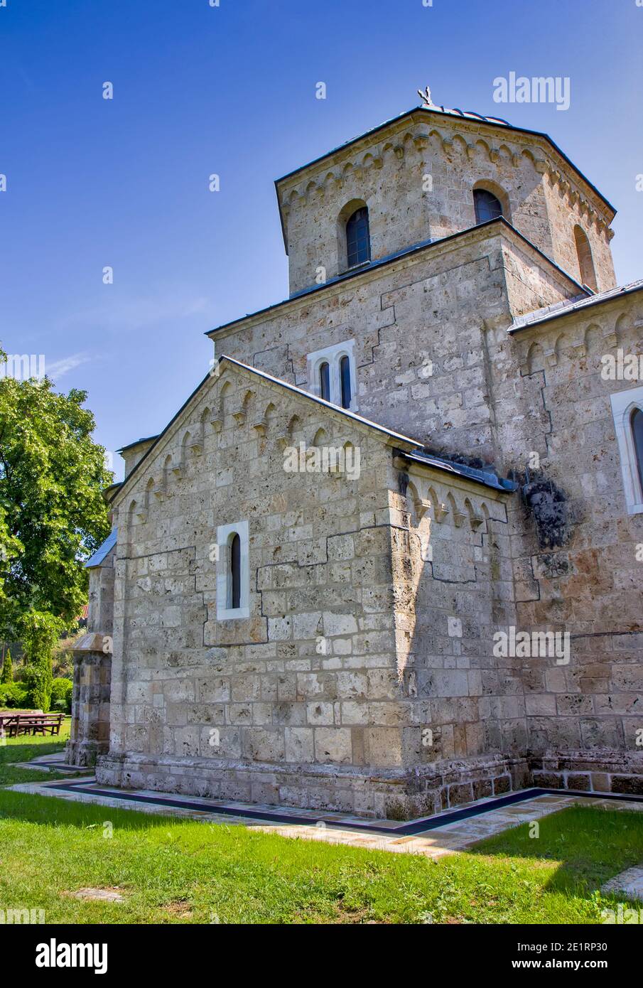 Old medieval monastery Gradac in Serbia Stock Photo - Alamy