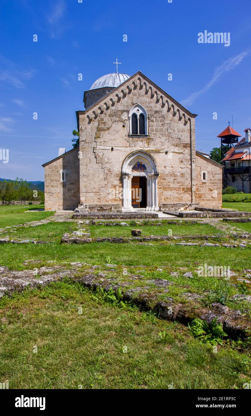 Old medieval monastery Gradac in Serbia Stock Photo - Alamy