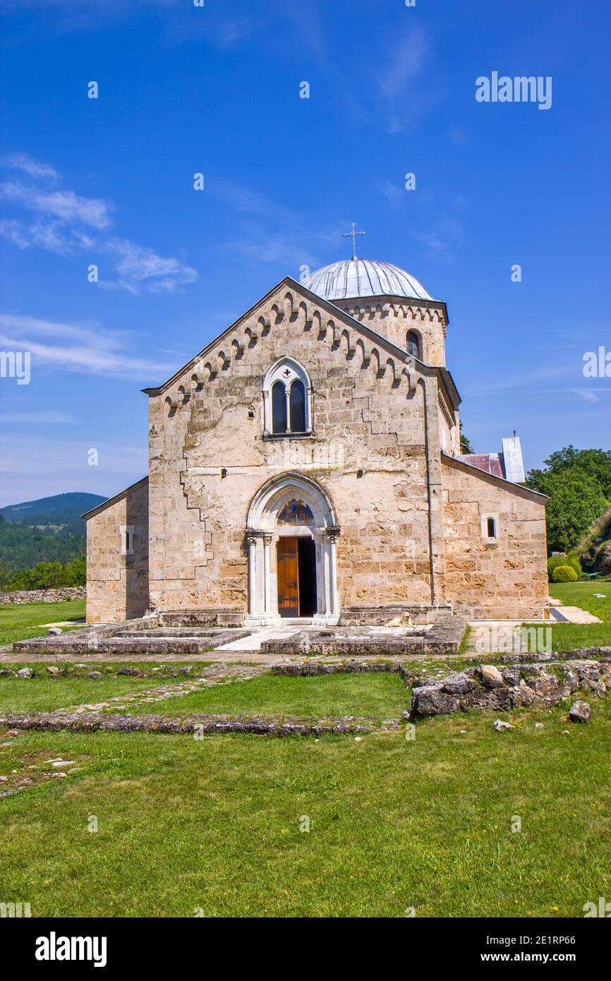 Old medieval monastery Gradac in Serbia Stock Photo - Alamy