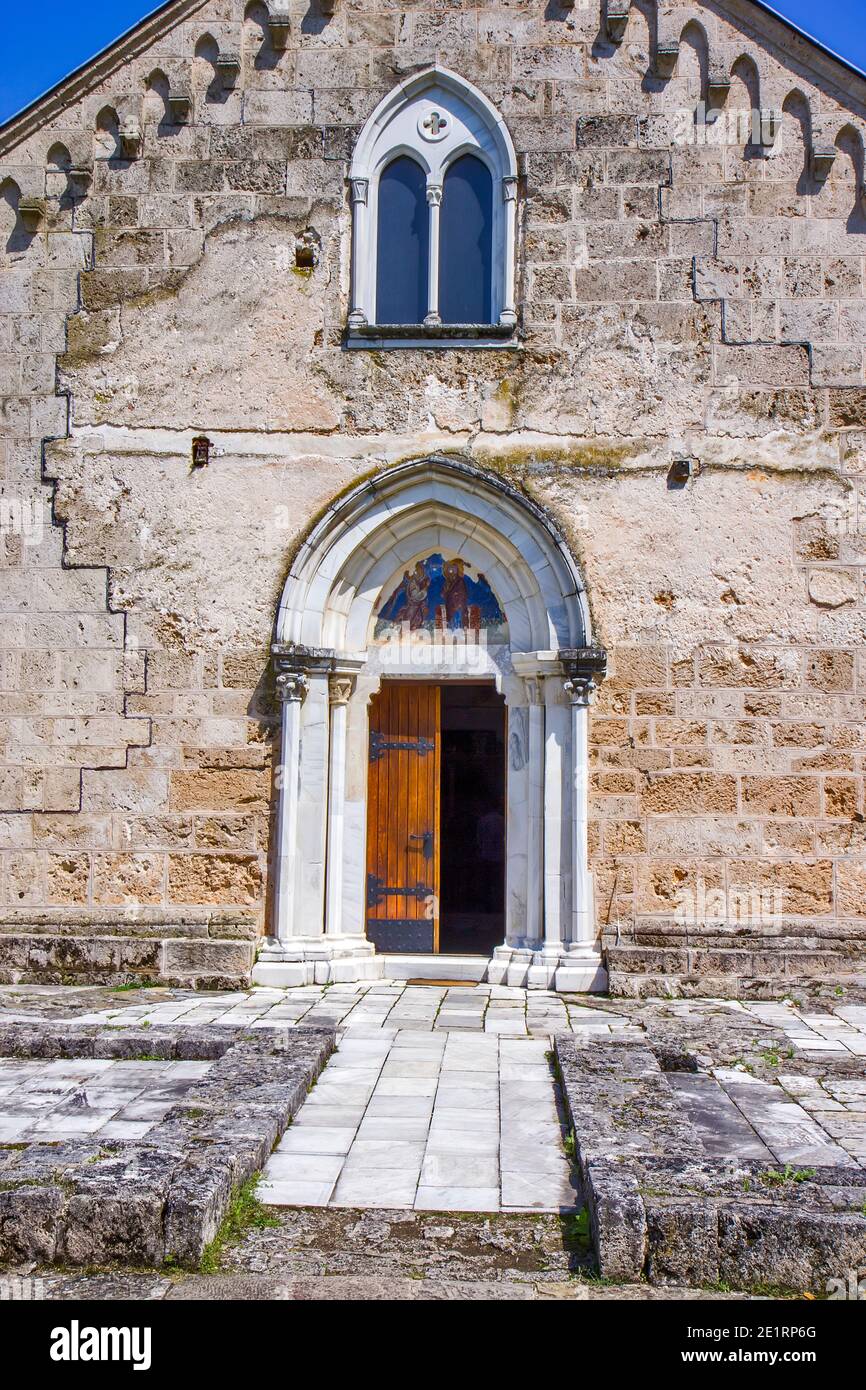 Old medieval monastery Gradac in Serbia Stock Photo - Alamy