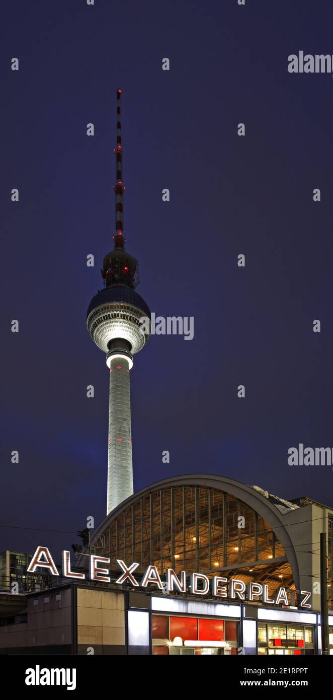 Alexanderplatz station hi-res stock photography and images - Alamy
