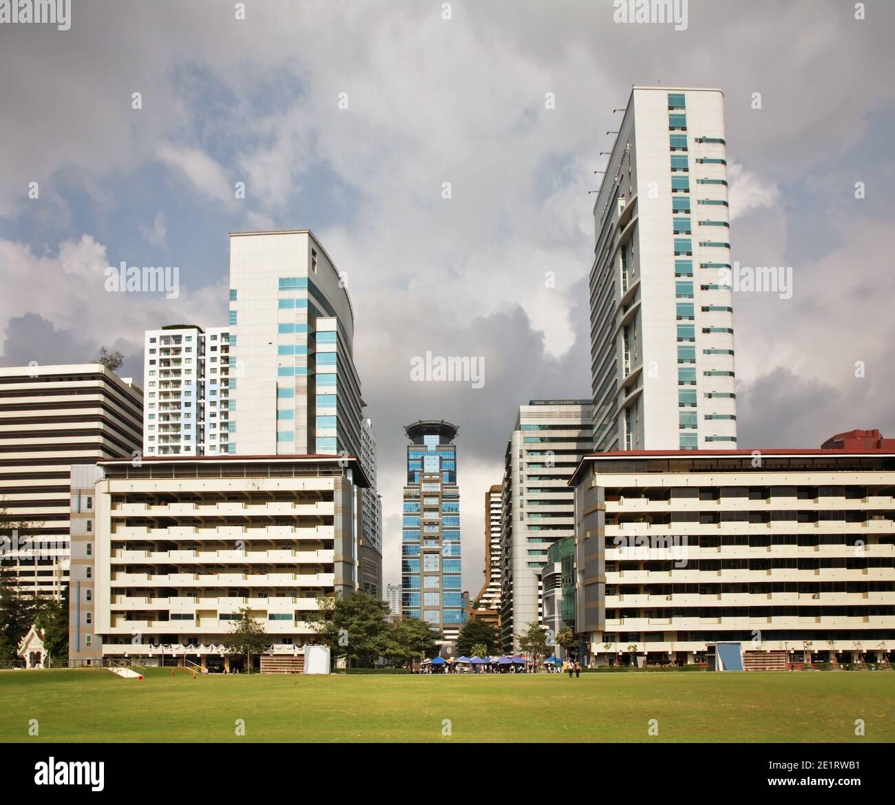 Watthana District of Bangkok. Kingdom of Thailand Stock Photo - Alamy