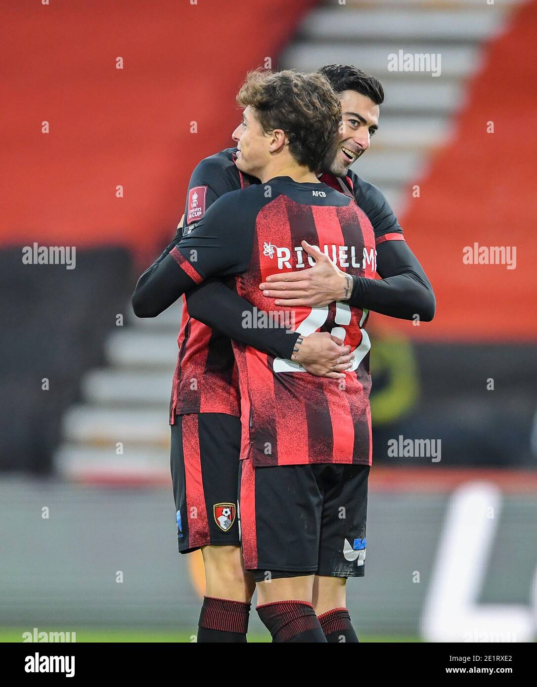 Bournemouth, UK. 09th Jan, 2021. Rodrigo Riquelme of Bournemouth ...