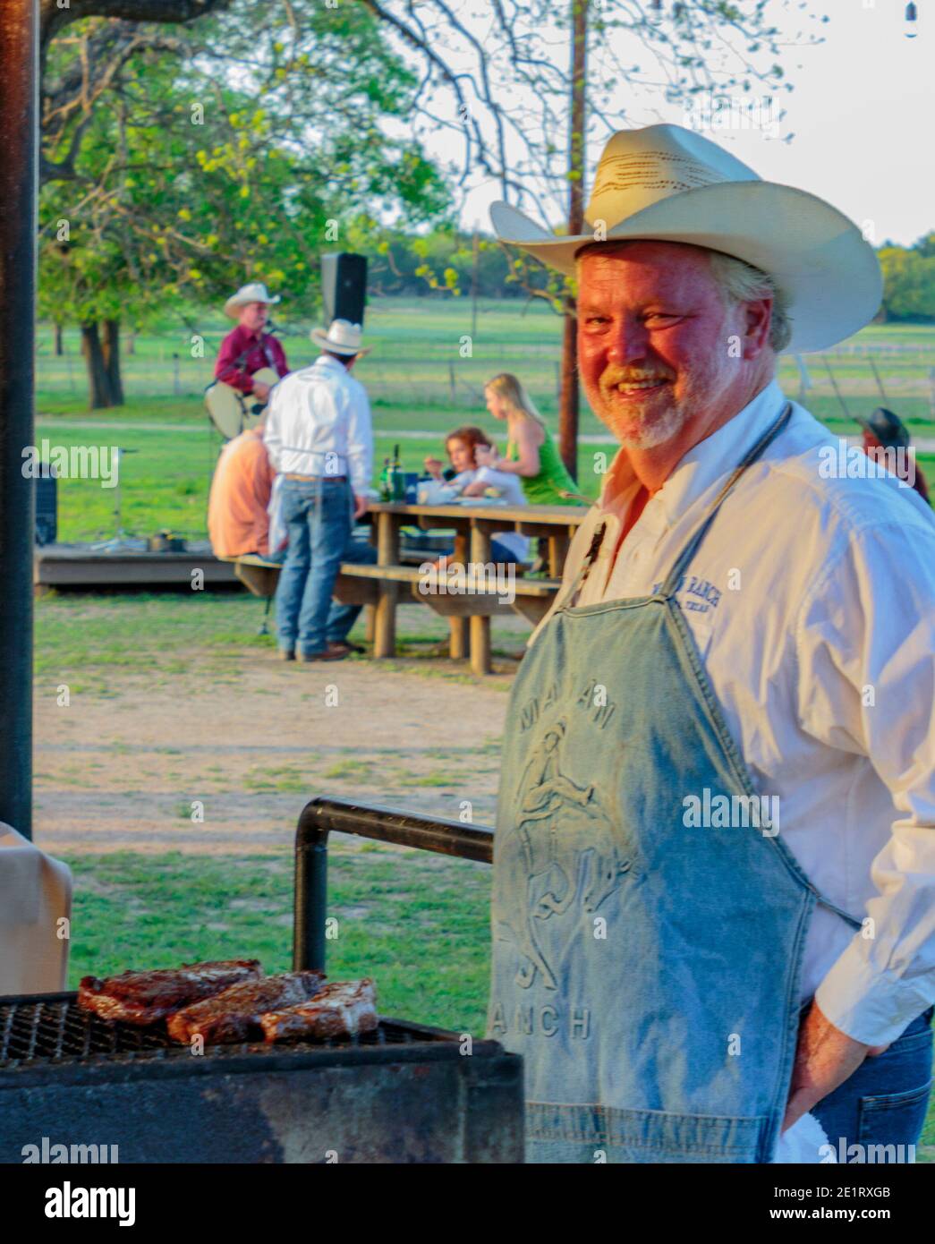 Mayan Dude Ranch - Bandera, Texas Stock Photo - Alamy