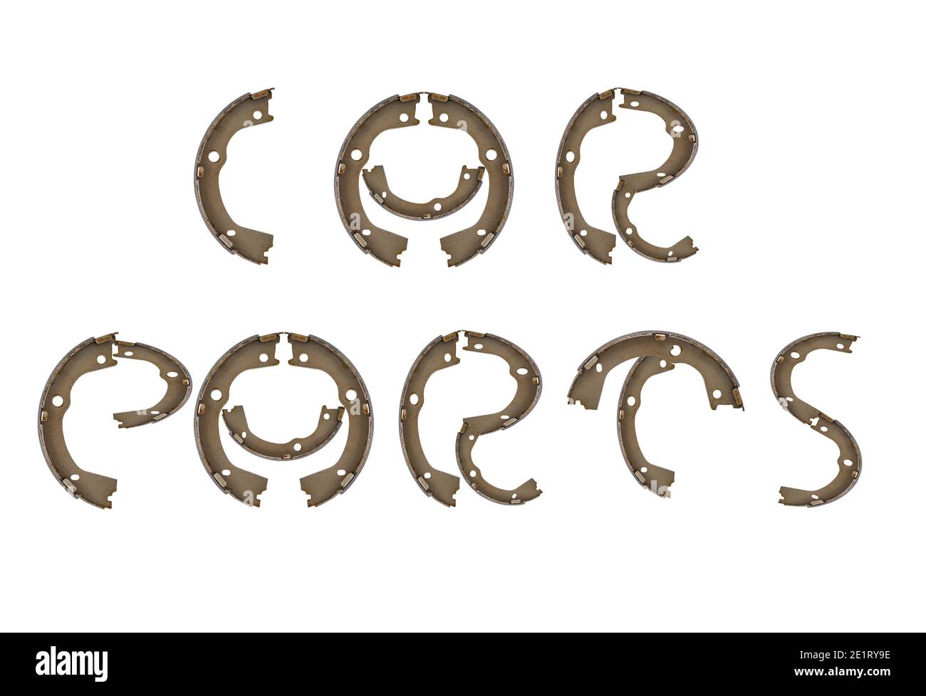 Font of car Cut Out Stock Images & Pictures - Alamy