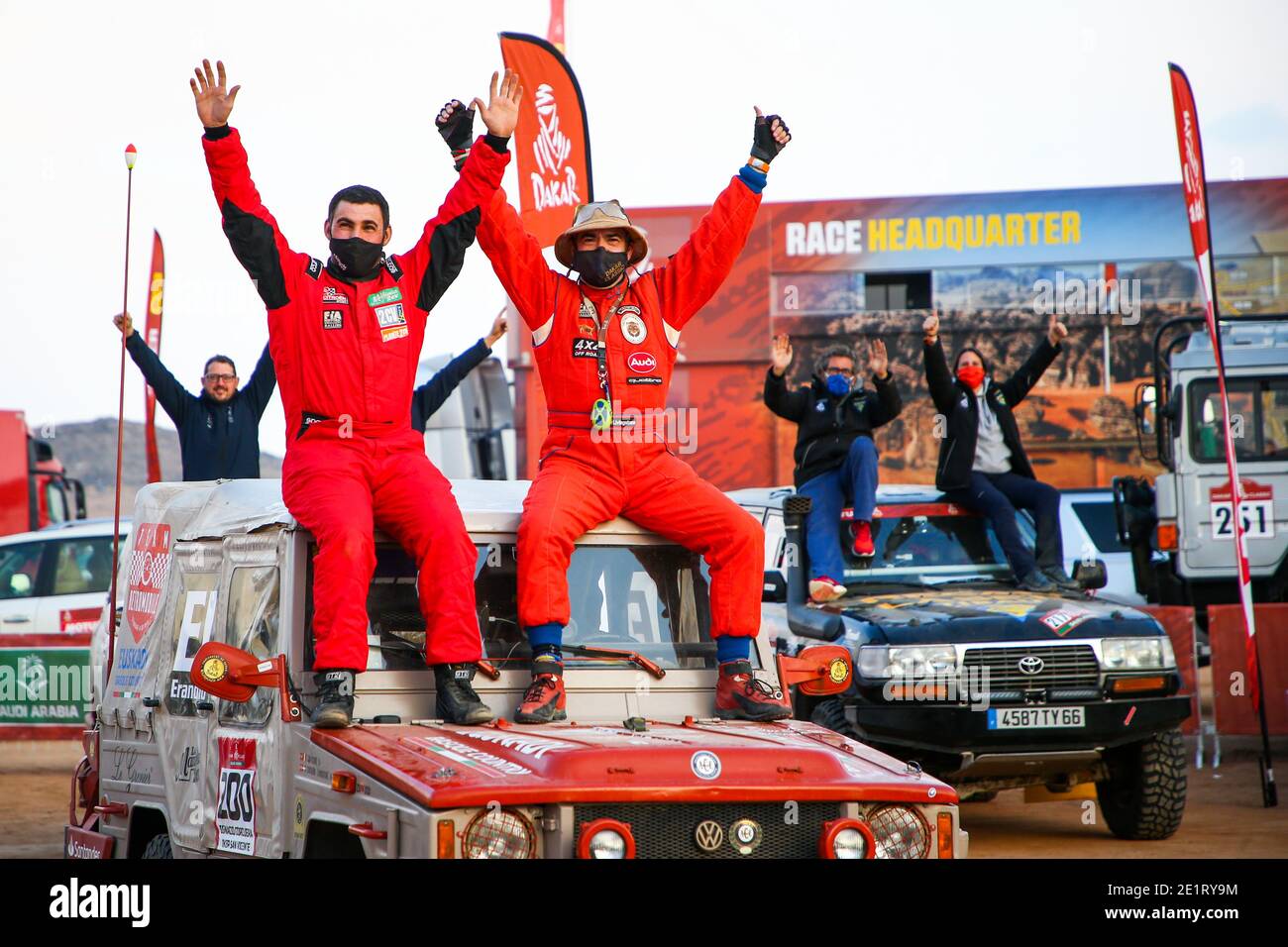 200 Corcuera Ignacio (esp), Iker San Vicente Lauren (esp), Volkswagen ...