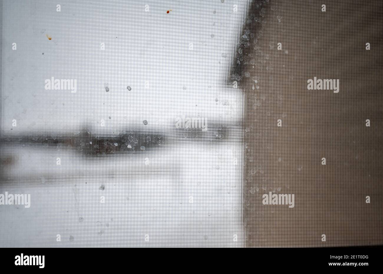 Dirt and grime buildup on a kitchen window Stock Photo - Alamy