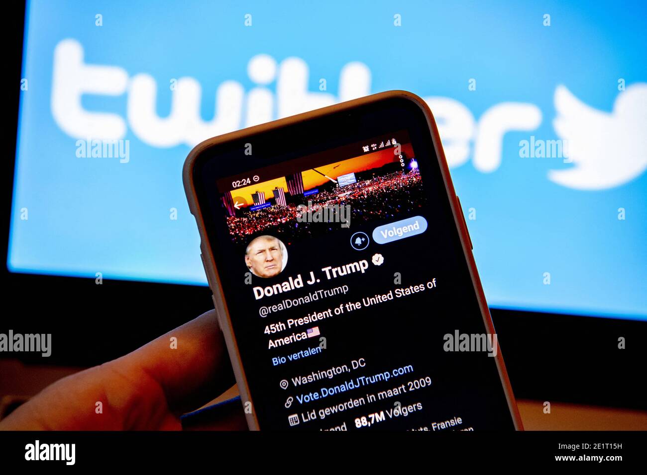 Twitter has blocked the account of US President Donald Trump for the ...