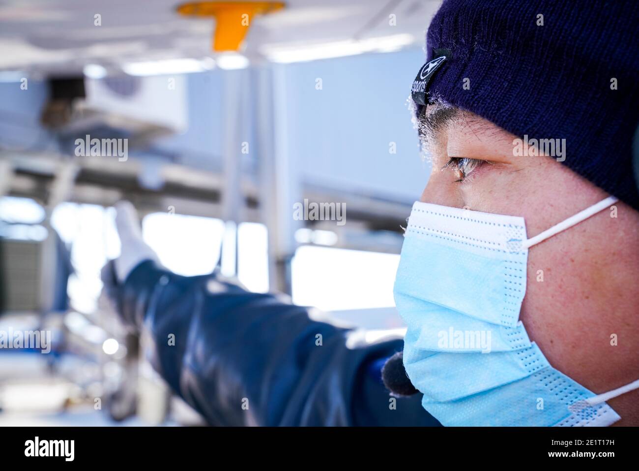 Daqing, China's Heilongjiang Province. 8th Jan, 2021. Guo Xin, leader ...