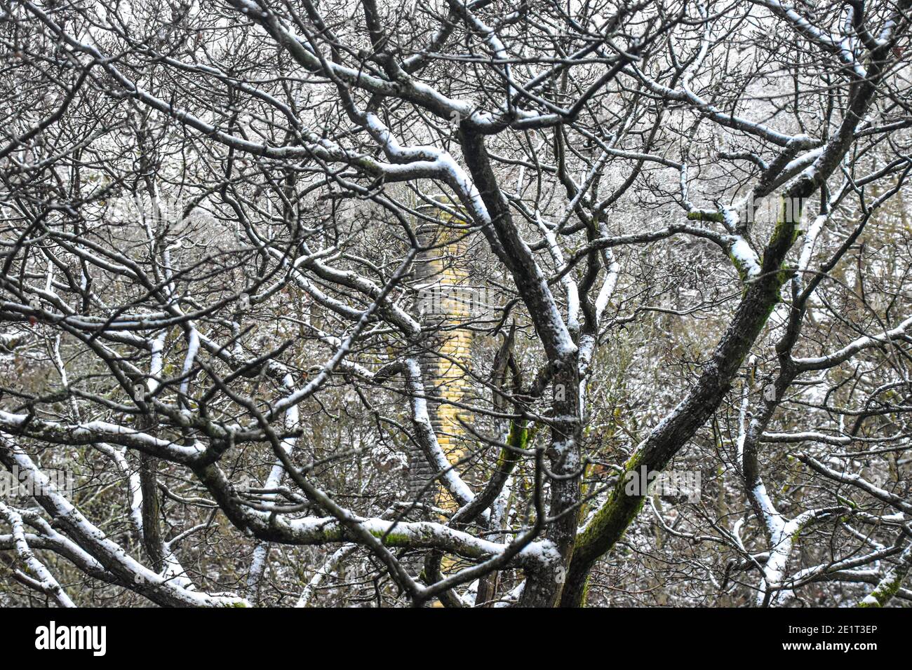 Lumb mill chimney hi-res stock photography and images - Alamy