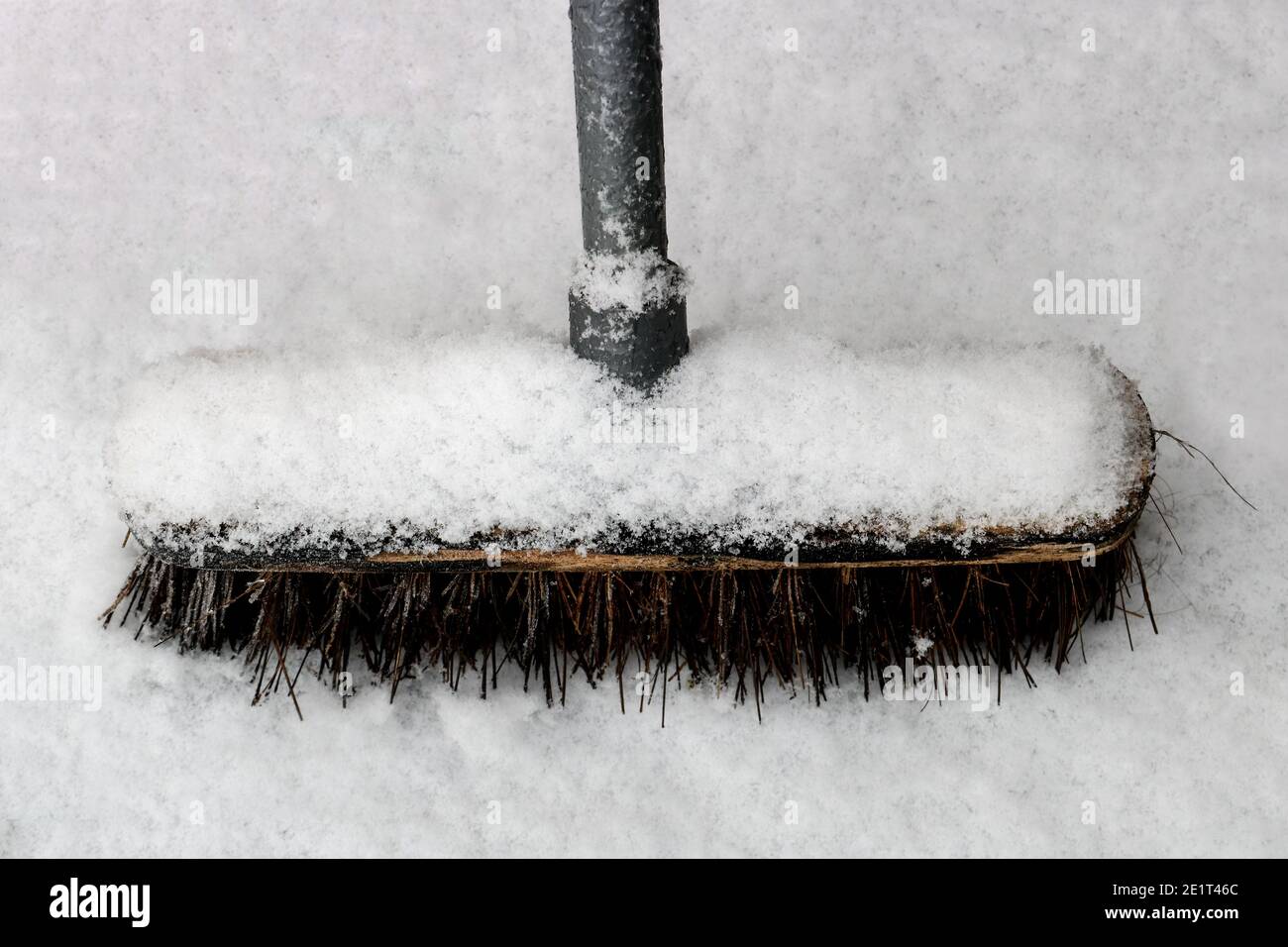 Sweeping broom garden hi-res stock photography and images - Alamy