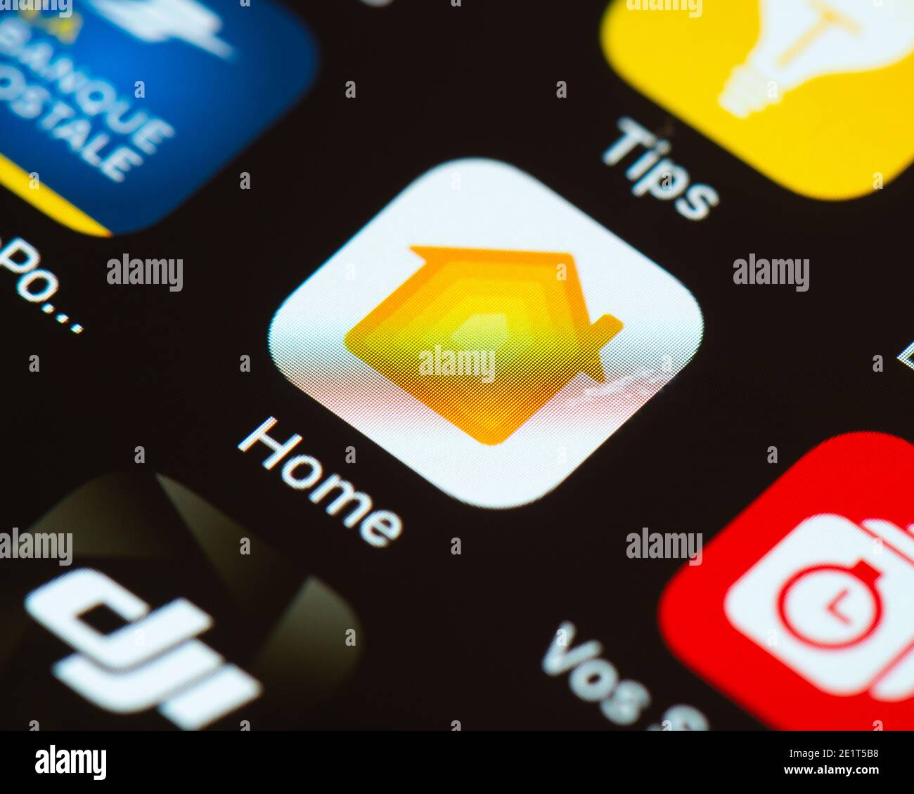 Home icon logo hi-res stock photography and images - Alamy