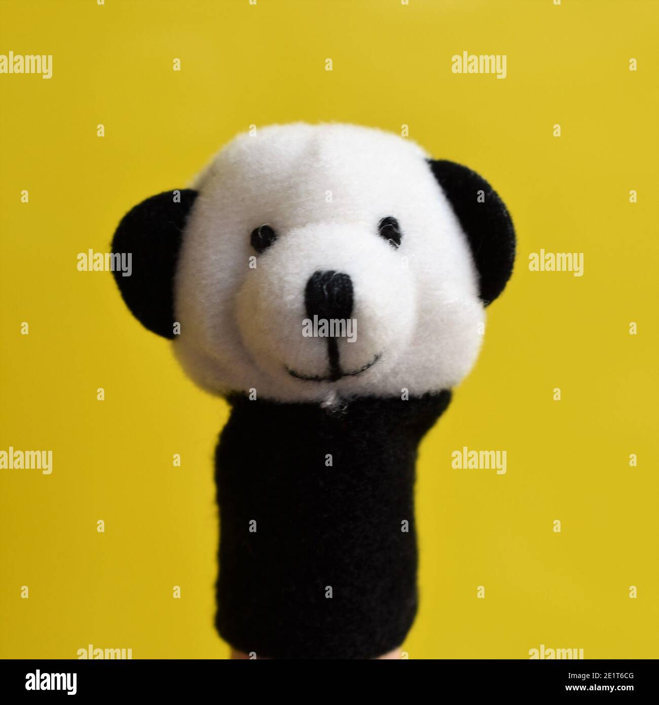 Panda bear puppet Stock Photo - Alamy