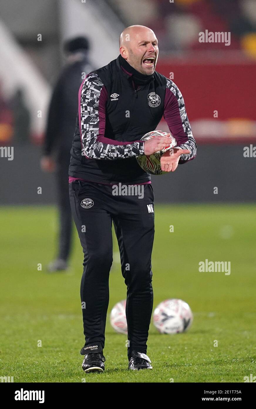Brentford B head coach Neil MacFarlane who is taking charge for the ...