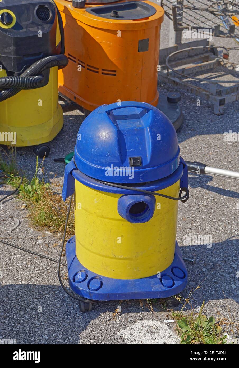 Wet and dry commercial vacuum cleaner machine equipment Stock Photo - Alamy