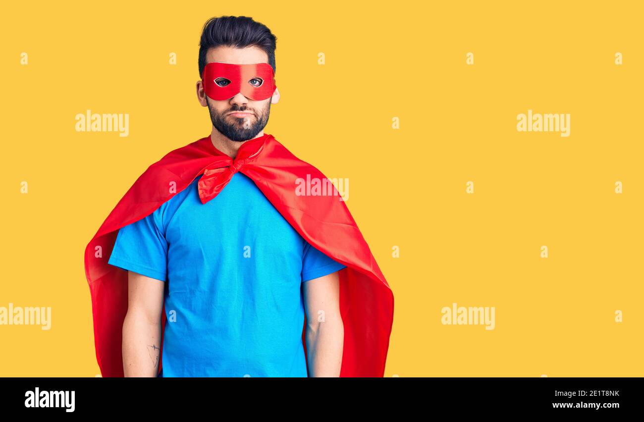 Face super hero comic angry hi-res stock photography and images - Alamy