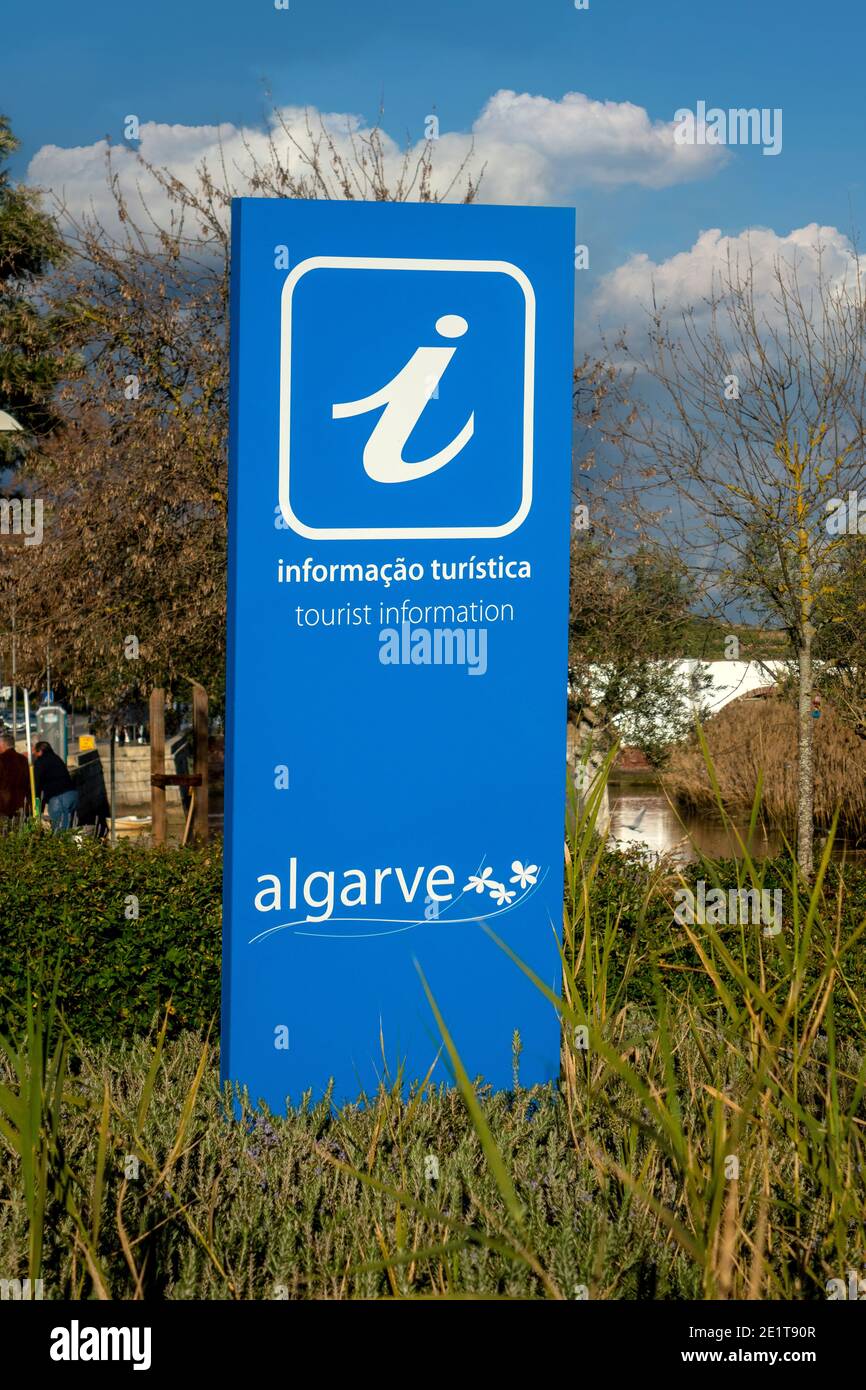 Algarve tourist information sign hi-res stock photography and images ...