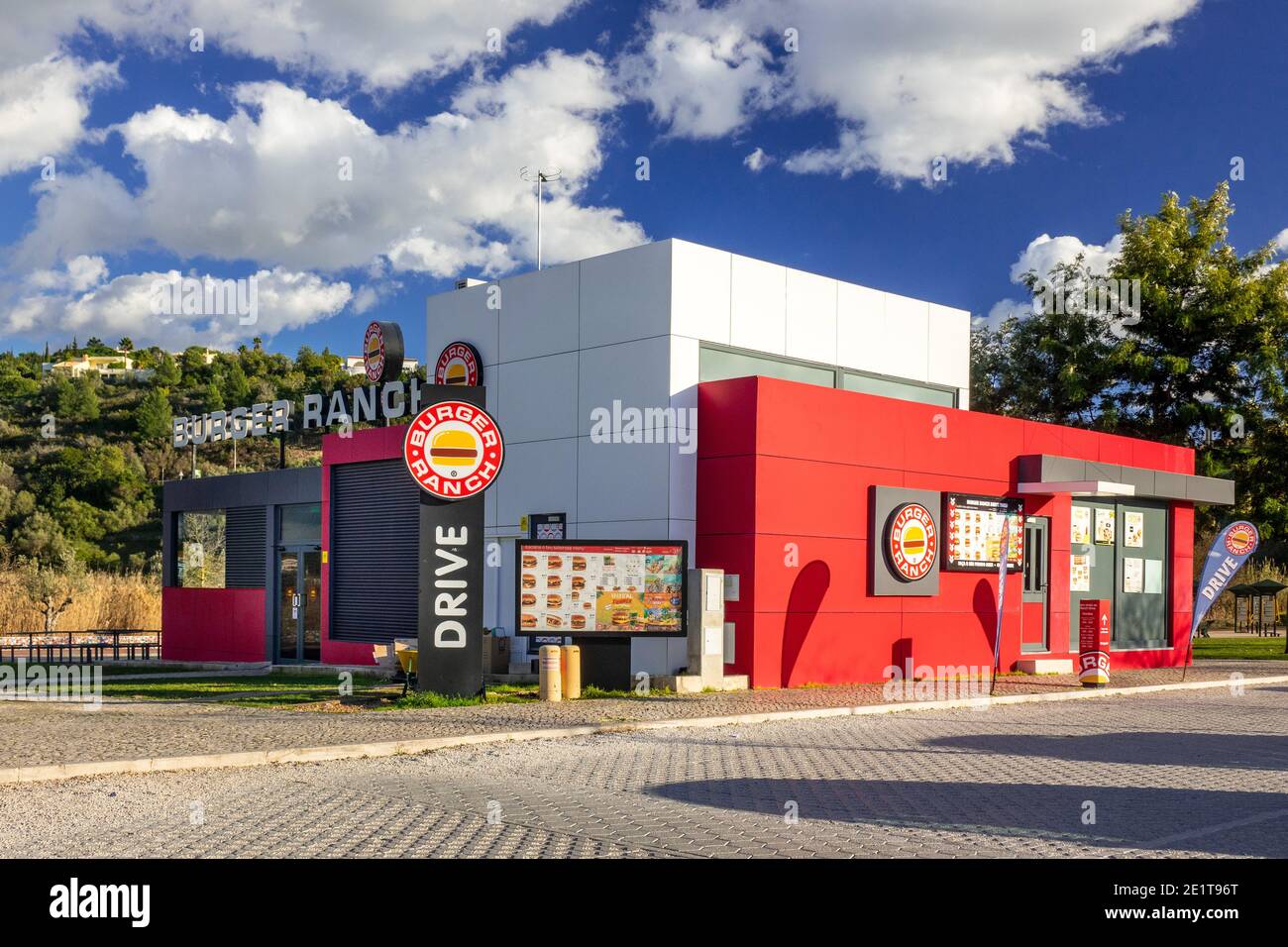 Burger ranch drive thru hi-res stock photography and images - Alamy