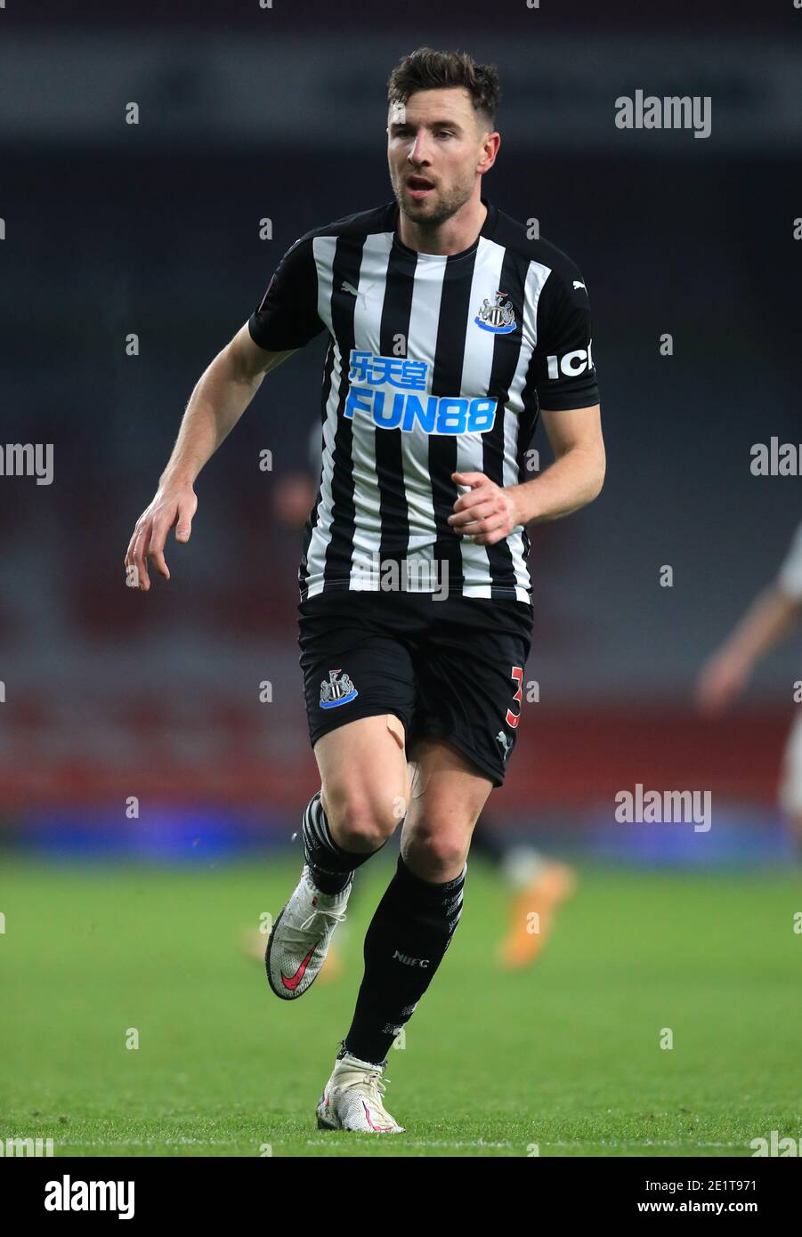Newcastle United's Paul Dummett during the Emirates FA Cup third round ...