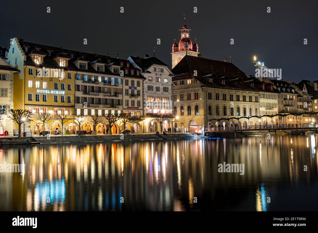 Switzerland night hi-res stock photography and images - Alamy