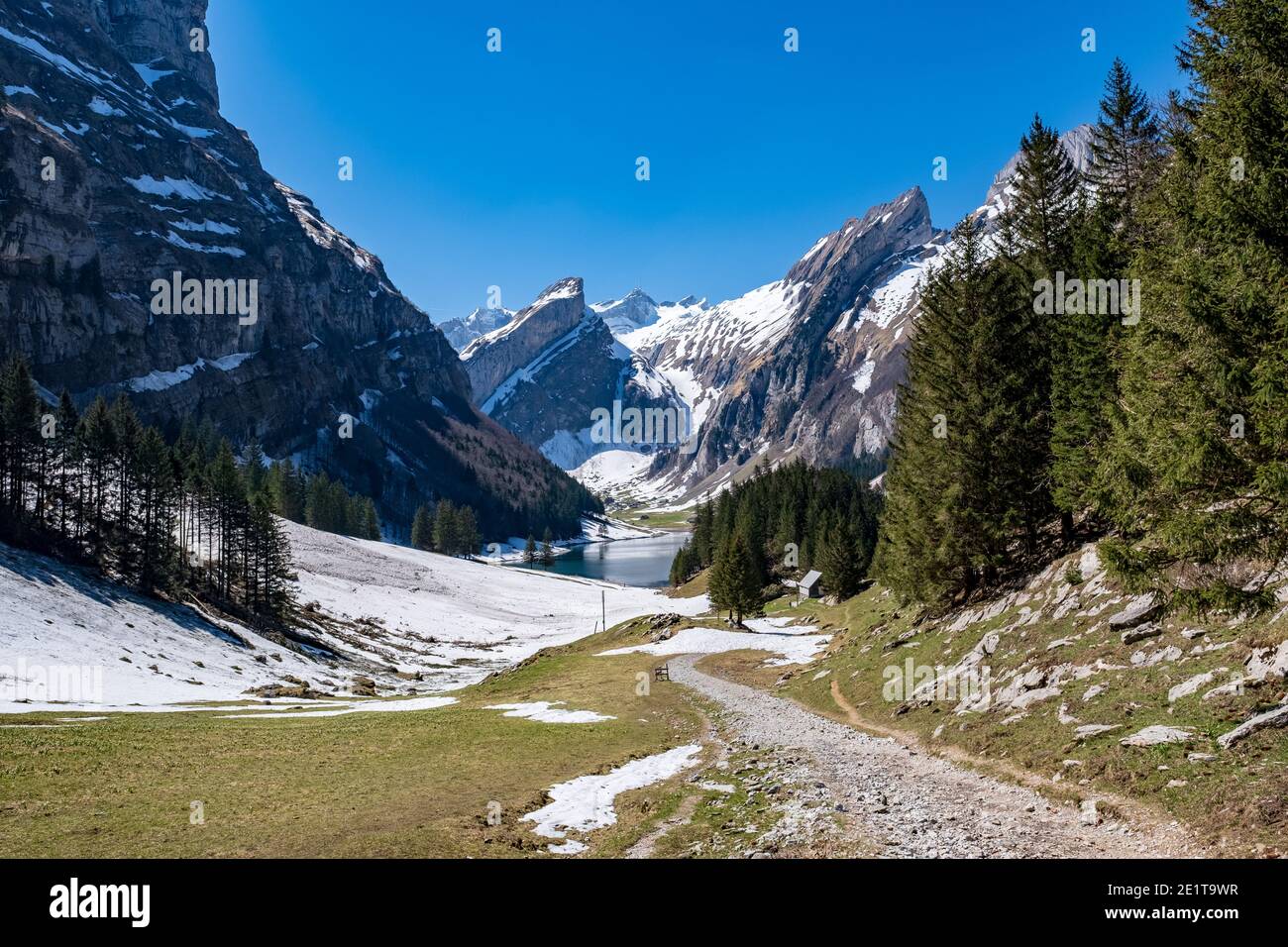 Mountain mountains mountain lake appenzell hi-res stock photography and ...