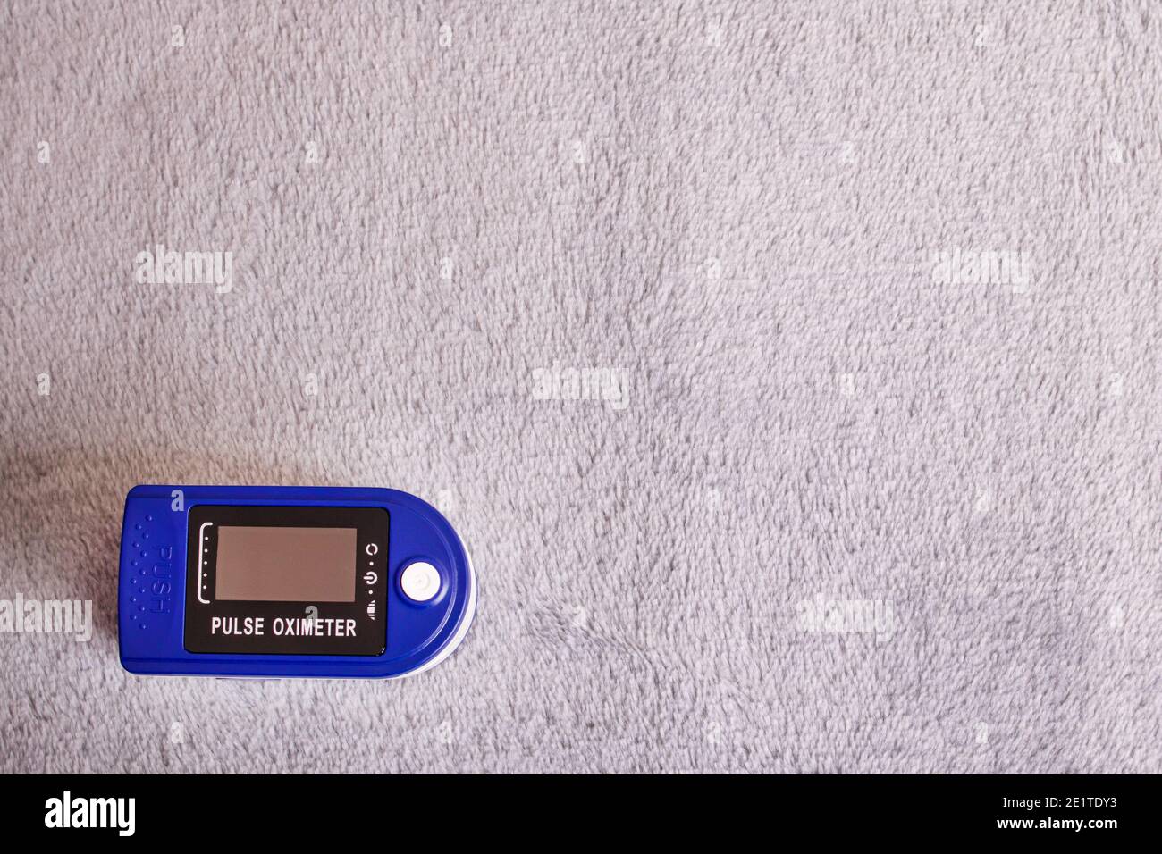 Pulse oximeter on gray hi-res stock photography and images - Alamy